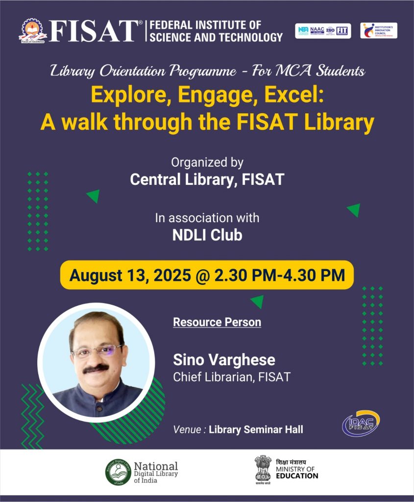 IMAGE GALLERY | FISAT | Federal Institute of Science And Technology
