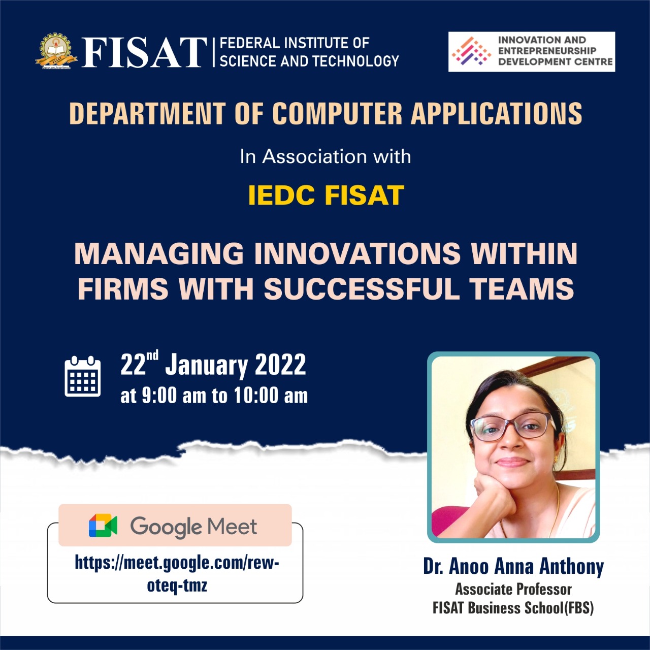 Placement & Career | Dept. Page Categories | FISAT | Federal Institute ...