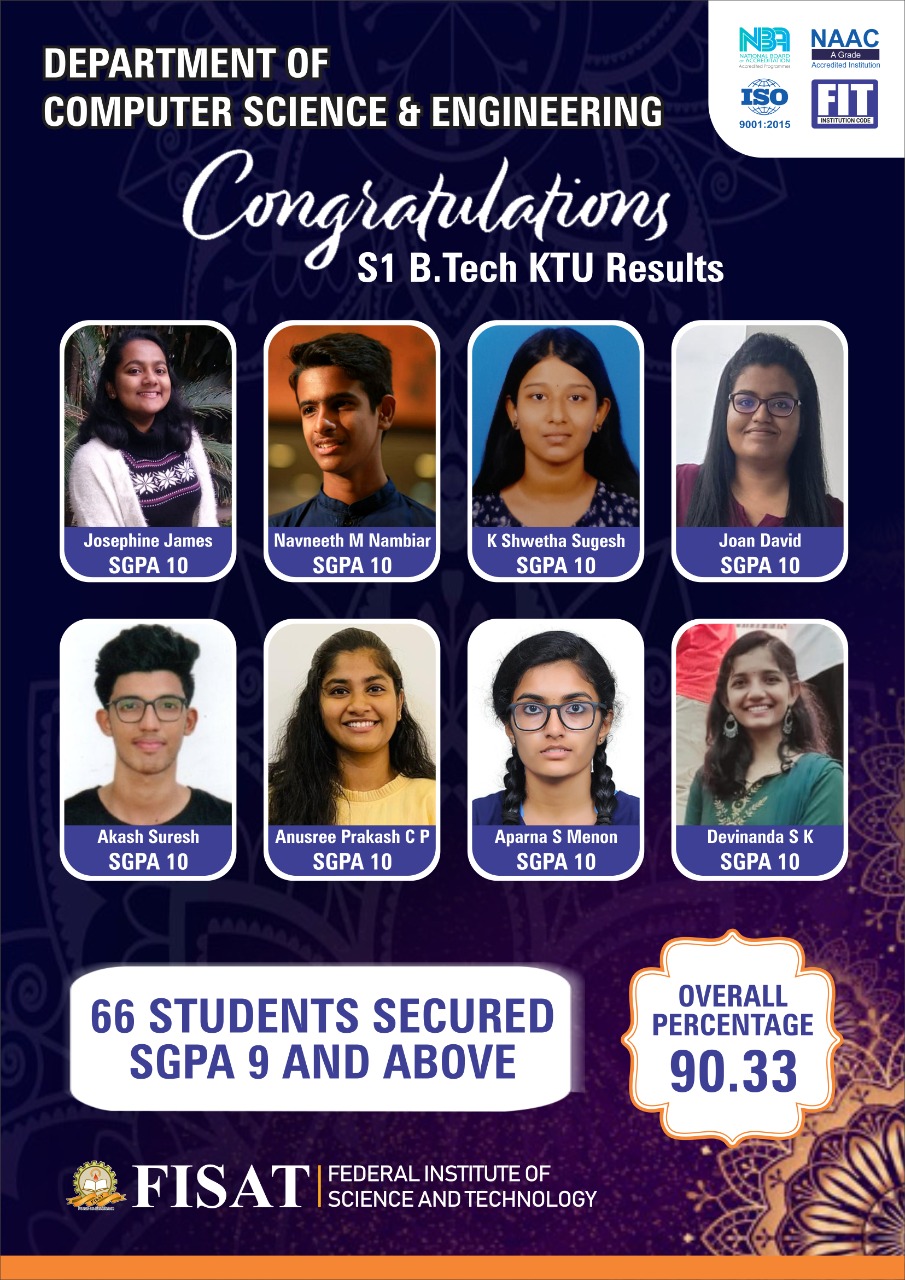 Image Gallery | FISAT | Federal Institute of Science And Technology