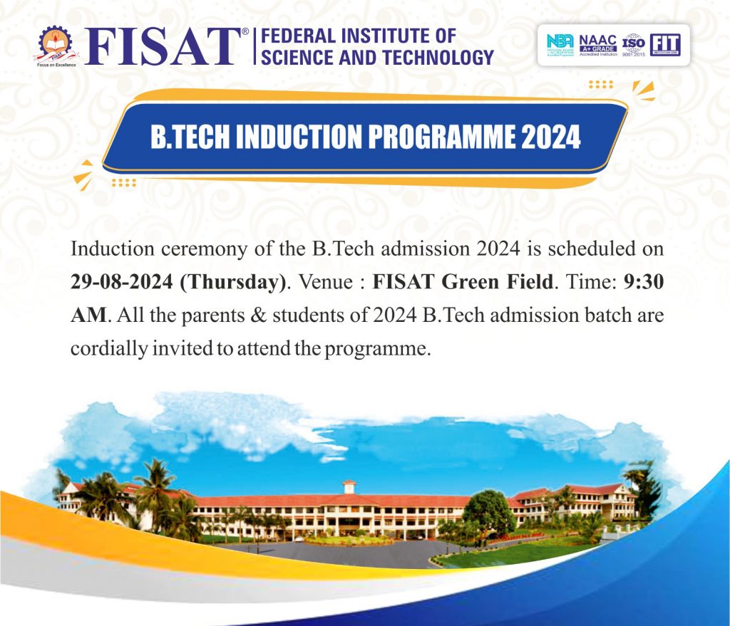 Admission | FISAT | Federal Institute of Science And Technology
